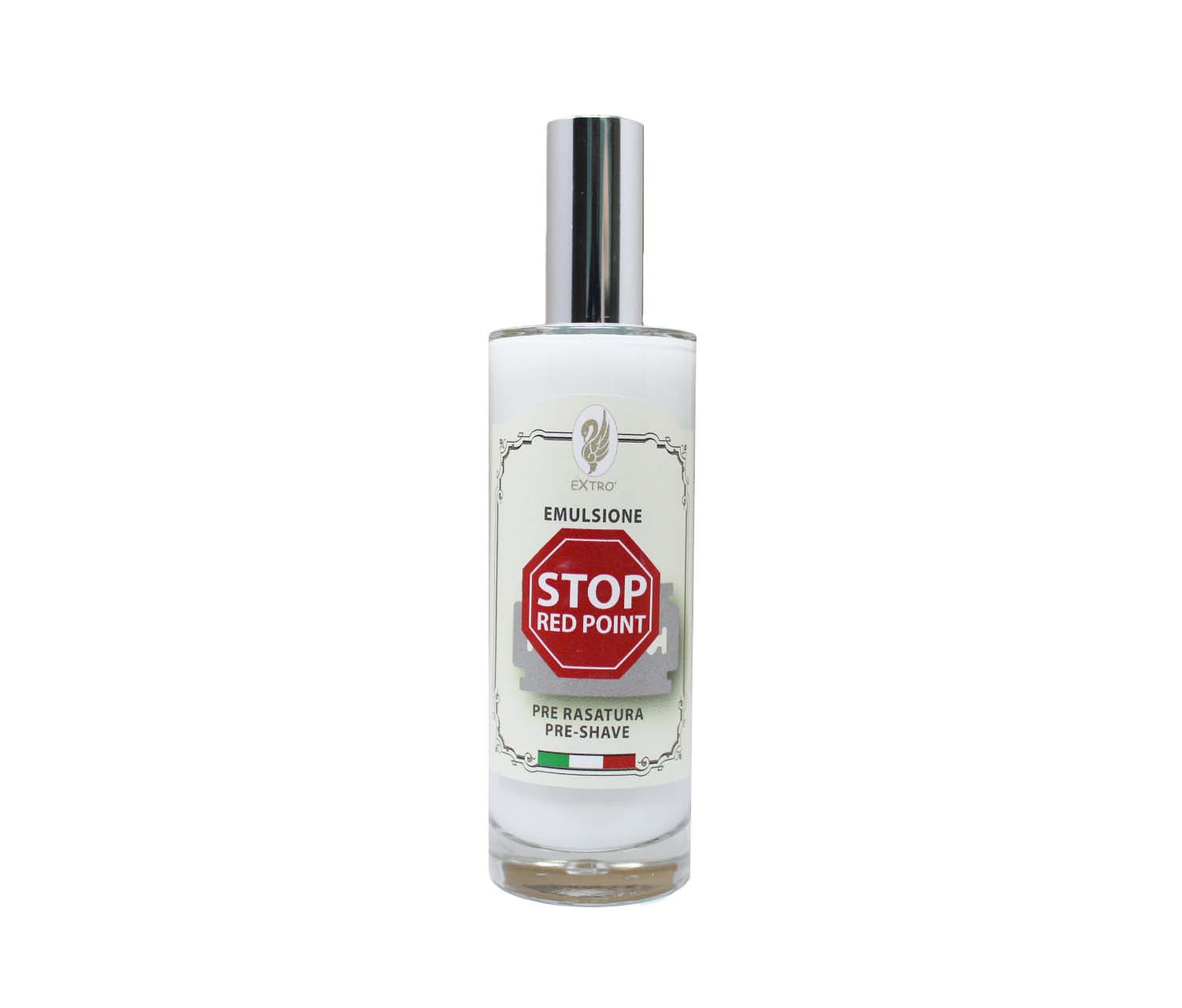 Extrò Cosmesi Stop Red Point Pre-shave Cream Emulsion 100 ml ...