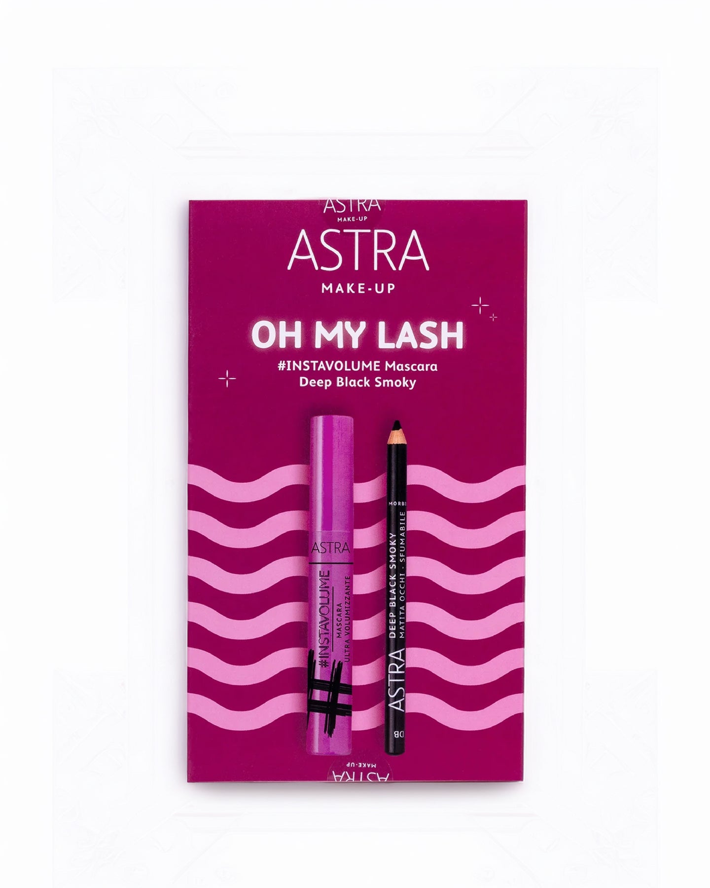 Astra Make-Up Oh My Lash Kit Instavolume Mascara + Deep Black Smoky Pe – VanityStock.com